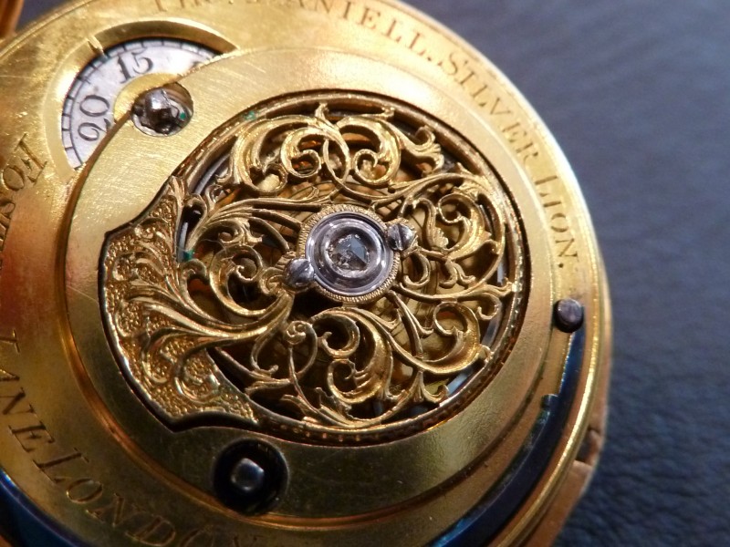 Watt's Antiques :: JOSHUA ADDISON GOLD POCKET WATCH