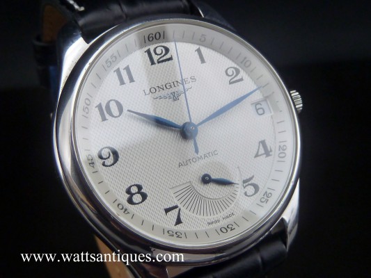Watt's Antiques :: LONGINES MASTER COLLECTION POWER RESERVE