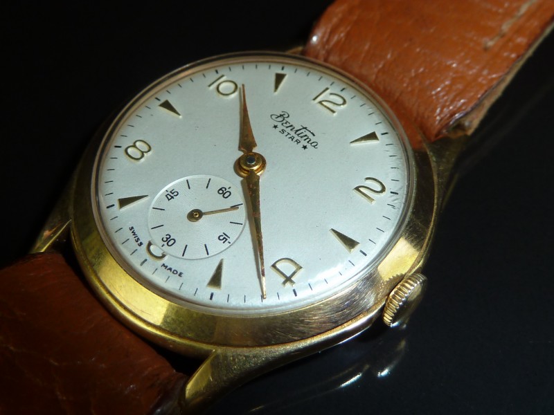 Watt's Antiques :: VINTAGE BENTIMA STAR WATCH