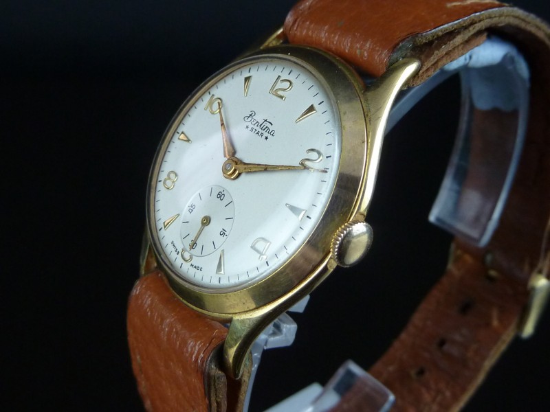 Watt's Antiques :: VINTAGE BENTIMA STAR WATCH
