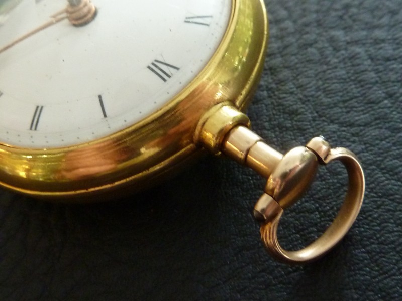 Watt's Antiques :: JOSHUA ADDISON GOLD POCKET WATCH