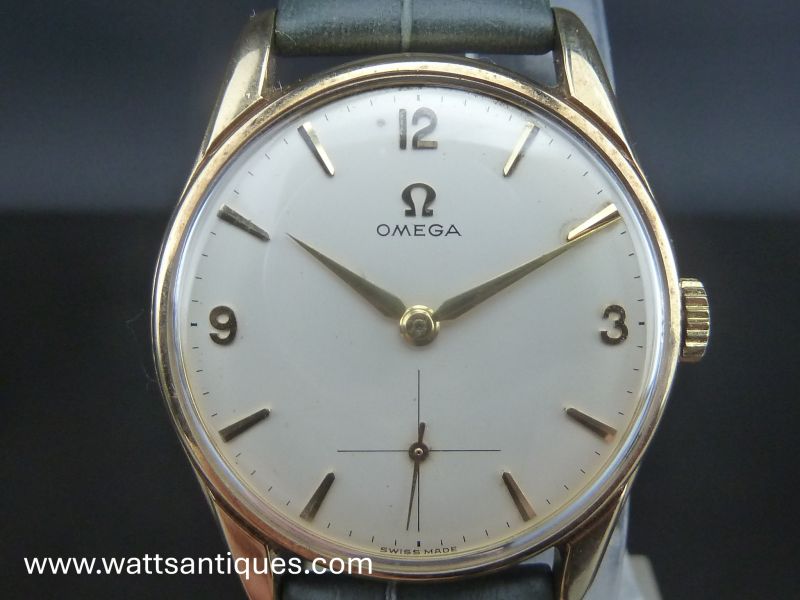 Watt's Antiques :: OMEGA 9K GOLD Cal.268