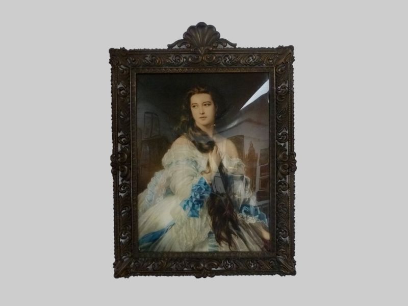 Watt's Antiques :: PR. CRYSTOLEUM VICTORIAN LADIES